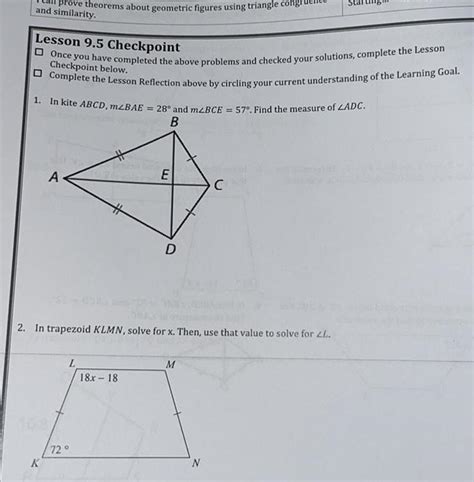 Answered I Prove Theorems About Geometric Figures Using Triangle Cong