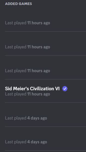 I Have This Bug That Shows Blank Registered Games And No Matter What I Try I Cannot Fix