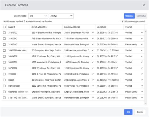 Geocoding Markers Verizon Connect Enterprise Help