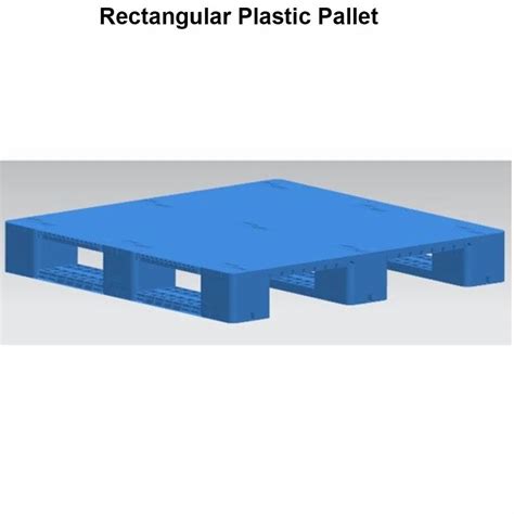 Rectangular Plastic Pallet At ₹ 3750piece Warehouse Pallet In