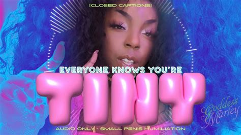 Everyone Knows You Re Tiny Closed Captions MOV GODDESS MARLEY LUXURY EBONY FETISH