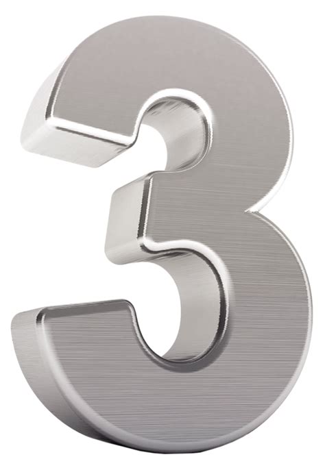质感3d立体数字3