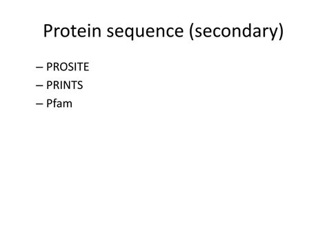 PPT Protein Sequence Retrieval AND Other Database Information PowerPoint Presentation ID 3354015