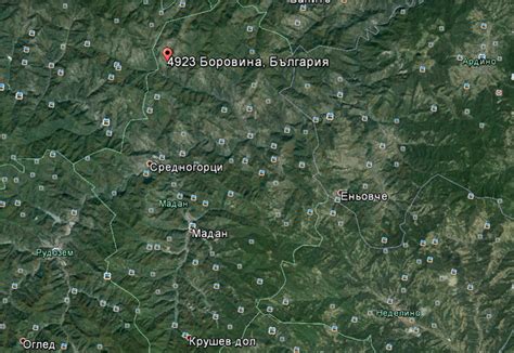 Географско положение Село Боровина кътче от рая