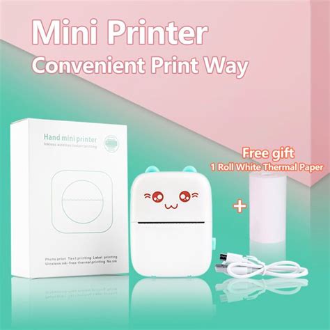 Pix Mini Printer Machine Wireless Portable Thermal Pos Pocket Mobile
