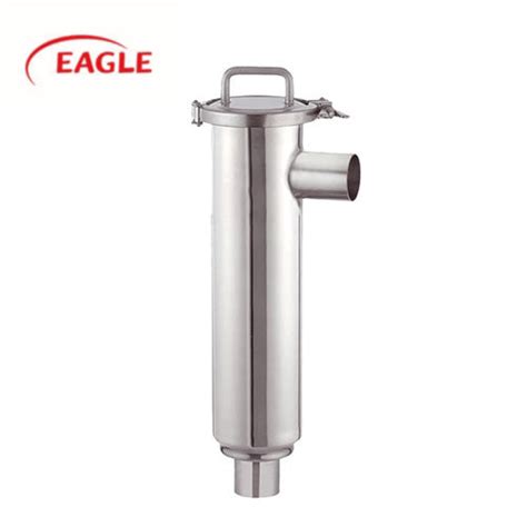 eagle™ 3a stainless steel angular filter weld clamp eagle
