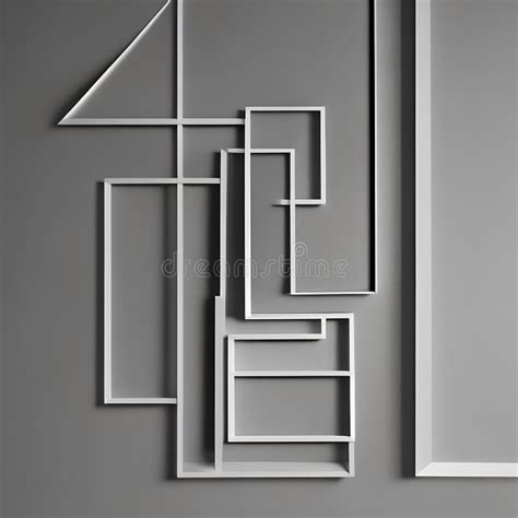 A Minimalistic Arrangement Of Overlapping Rectangles In Contrasting Hues Conveying A Sense Of