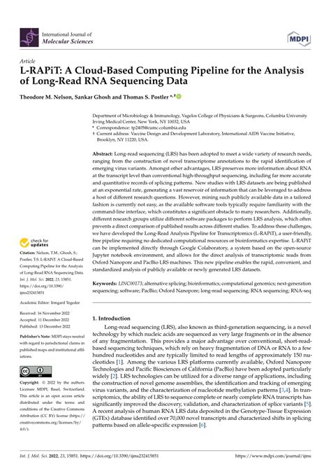 pdf l rapit a cloud based computing pipeline for the analysis of