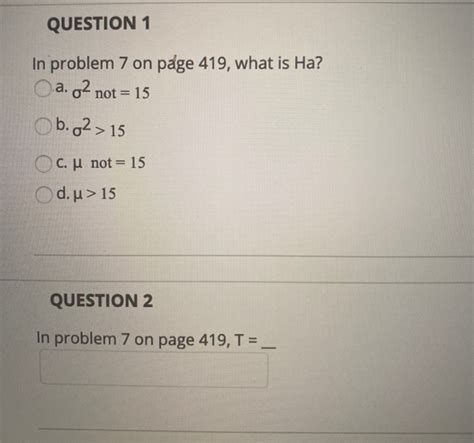 Solved Using The F Table Use The Information А Given In