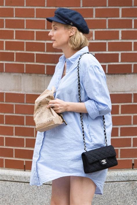 Pregnant Diane Kruger Out And About In New York Hawtcelebs