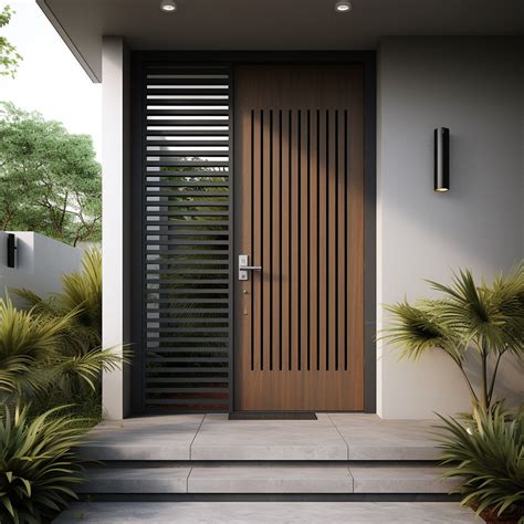 7 Stylish And Modern Steel Door Designs For Your Homes Entryway