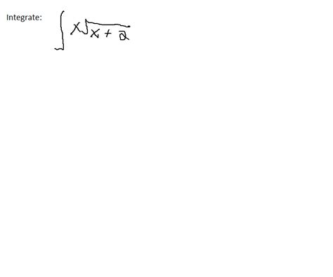 solved integrate integral x squareroot x 2 dx integrate