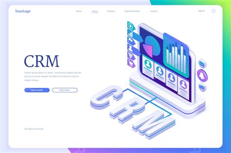 Crm Banner Customer Vector Relationship Template Download On Pngtree
