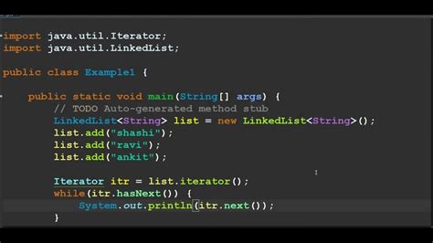 How To Add Elements In Linkedlist Using Add And Addall Youtube