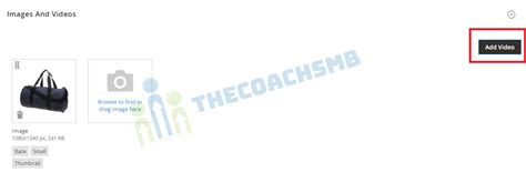 how to add magento 2 product video thecoachsmb