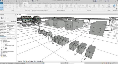 Nazmi Ismail On Linkedin Model Chilled Water System Yang Dihasilkan Oleh Pasukan Bim Kami