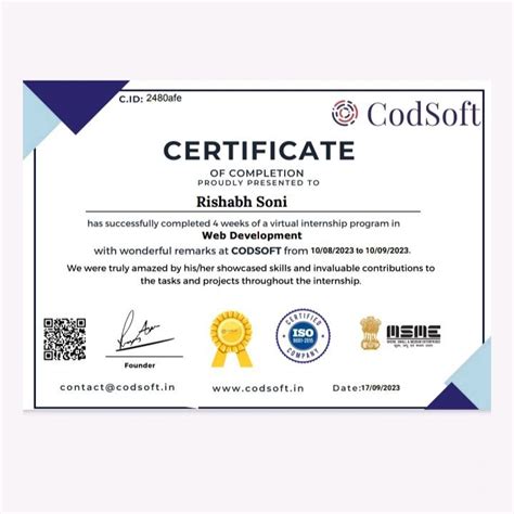 rishabh soni on linkedin i m excited to share that i just completed a