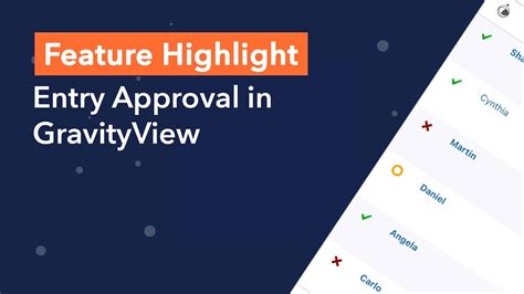 Feature Highlight Entry Approval In Gravityview Gravitykit