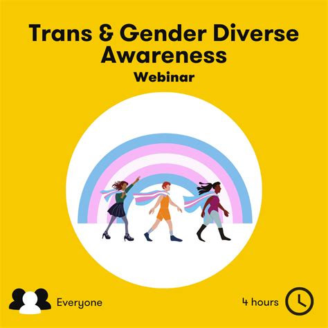Trans And Gender Diverse Awareness Webinar Acon Pride Training