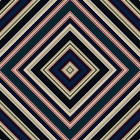 Premium Photo Seamless Rhombus Pattern Pattern Of Colored Lines