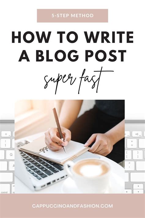 How To Write A Blog Post Fast 3 000 Words In 1 Hour Cappuccino And