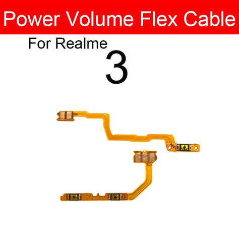 Power Volume Buttons For Oppo Realme 3 3i 3pro 5 5i 5s 5pro On Off Side Power Volume Button Keys