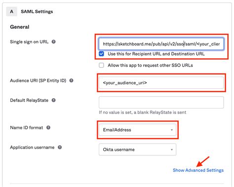 Single Sign On SSO Configuration