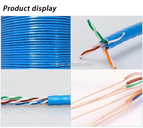 Cat A Super Six Unshielded Twisted Pair Oxygen Free Copper Network Cable Gigabit Network Cable