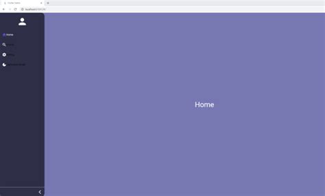 Flutter Navigation Sidebar Drawer SidebarX Package
