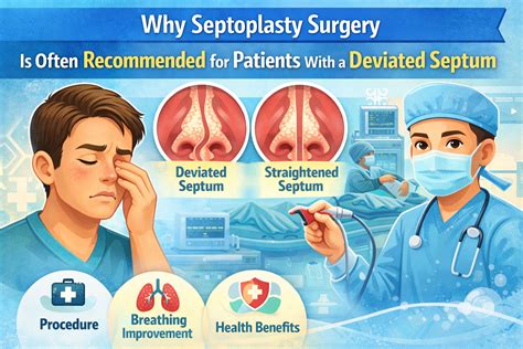 Septoplasty Surgery For Deviated Septum Ent Doctor Nasal Obstruction