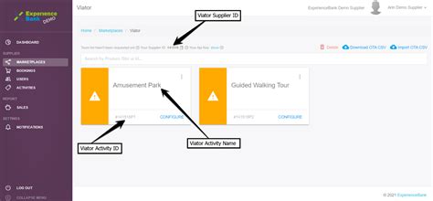 Viator Mapping Experiencebank Support