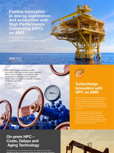 Aws Hpc In Oil And Gas Ebook Download Free Pdf Cloud Computing
