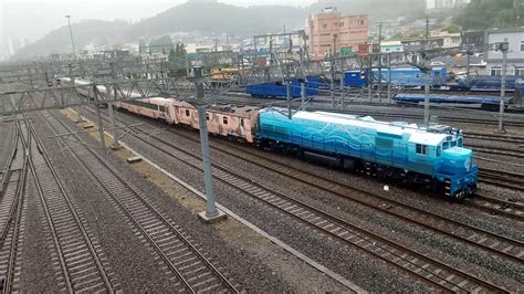 디젤기관차 7476호 견인 남도해양관광열차 S Train 4873 열차 고속열차 36호기 편성 Ktx 710 열차 Youtube