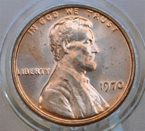 1970 P D S Lincoln Memorial Penny Bu Philadelphia Denver San