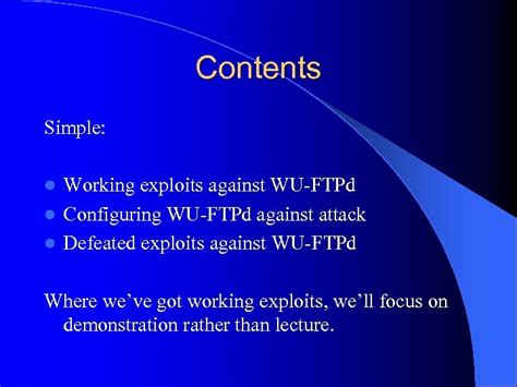 Attacking And Securing Unix Ftp Servers Jay Beale