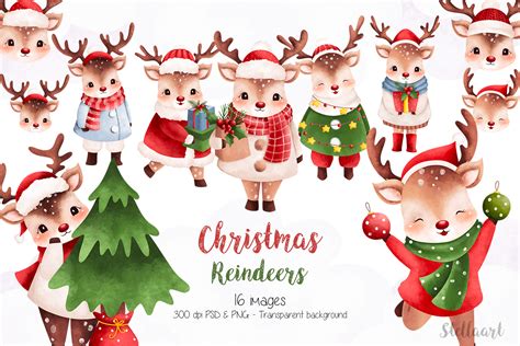 Reindeers Clipart