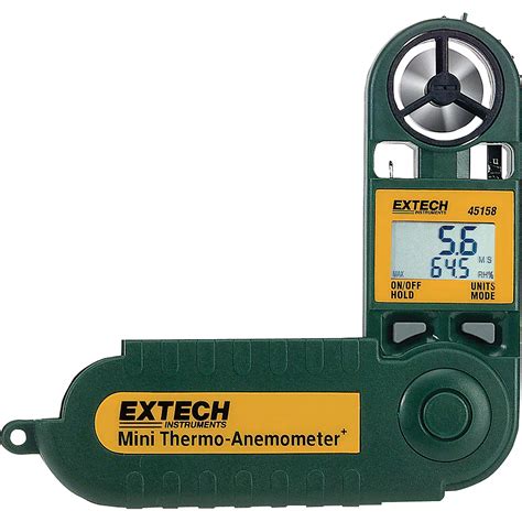 Extech Instruments Mini Thermo Anemometer With Humidity The Home Depot Canada