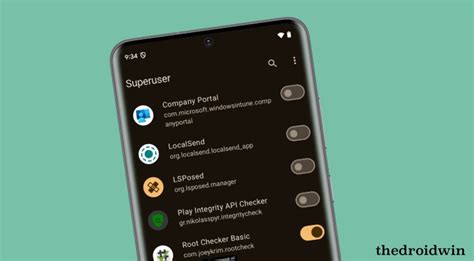 how to give superuser root access to apps via apatch thedroidwin