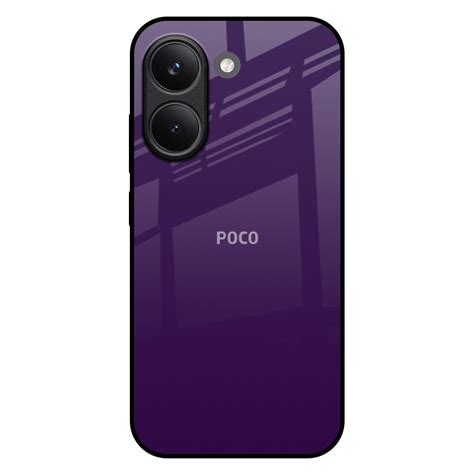 Dark Purple Poco X8 Pro 5g Glass Back Cover Flat 35 Off On Poco X8