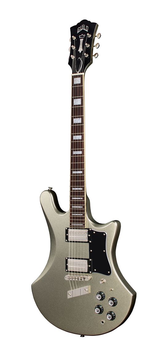 Guild S 300 Deluxe Electric Guitar In Vintage Sterling Metallic