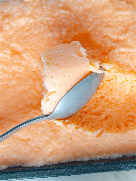 2 Ingredient Orange Sherbert Recipe Sherbet Recipes Ice Cream