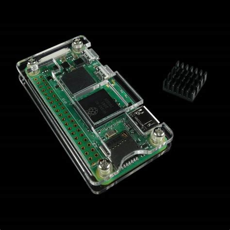 Acrylic Case With Heatsink For Raspberry Pi Zero Zero W Zero W