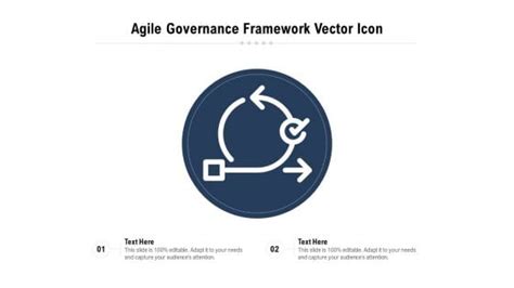 Agile Governance Framework Vector Icon PowerPoint Templates Slides And Graphics