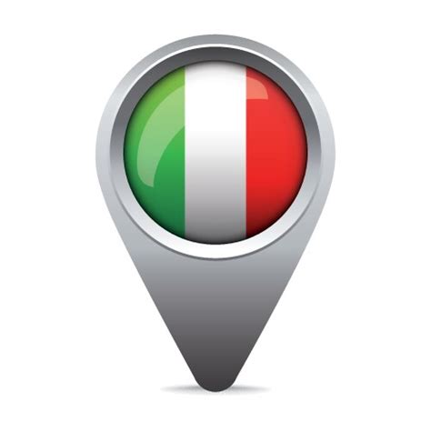 map navigation pointer with dagestan flag design vector image