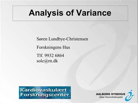 PPT Analysis Of Variance PowerPoint Presentation Free Download ID 379770