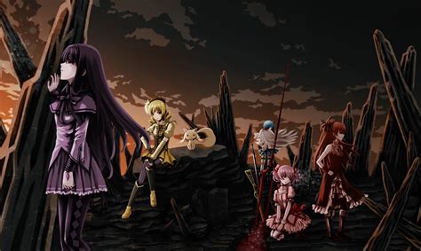 Девочка волшебница Мадока сериал обои №113 1801x1079