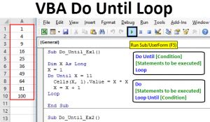 VBA Do Until Loop How To Use Excel VBA Do Until Loop With Examples