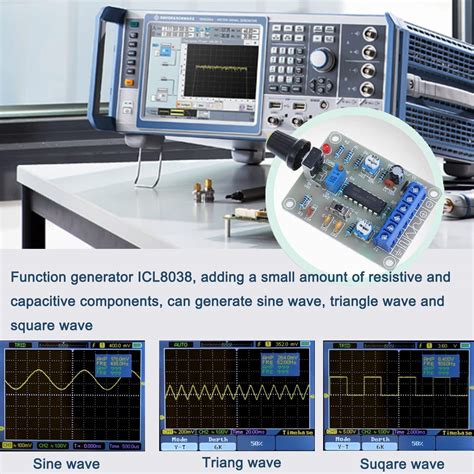 Daokai Icl8038 Monolithic Function Signal Generator Module Sine