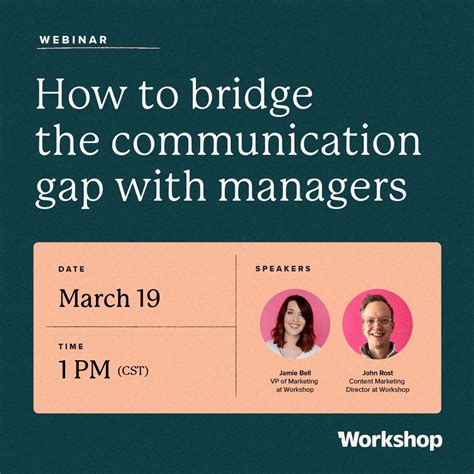 Workshop On Linkedin We Hope You Can Join Us Next Week For Our Webinar On How To Bridge The…
