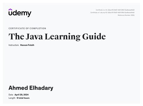Ahmed Elhadary On Linkedin Udemy Java Oop Development Programming